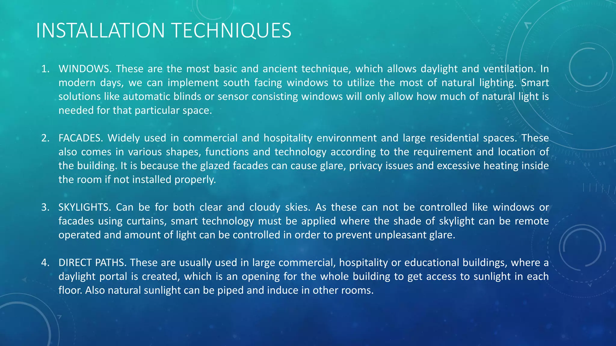 Integrating daylight in interiors | PDF