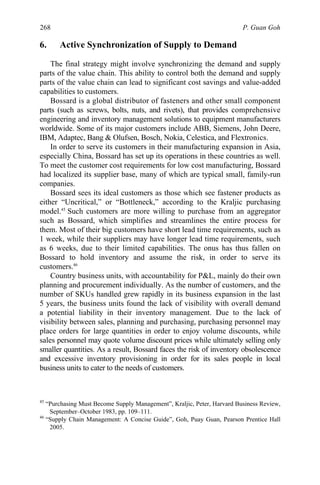 Integrating demand and supply chains | PDF