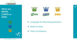 Integrating DMN FEEL to BPMN and CMMN Denis Gagne | PPTX
