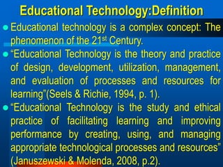 Integrating educational technology into teaching | PPT