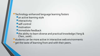 Integrating facebook into language teaching | PPT
