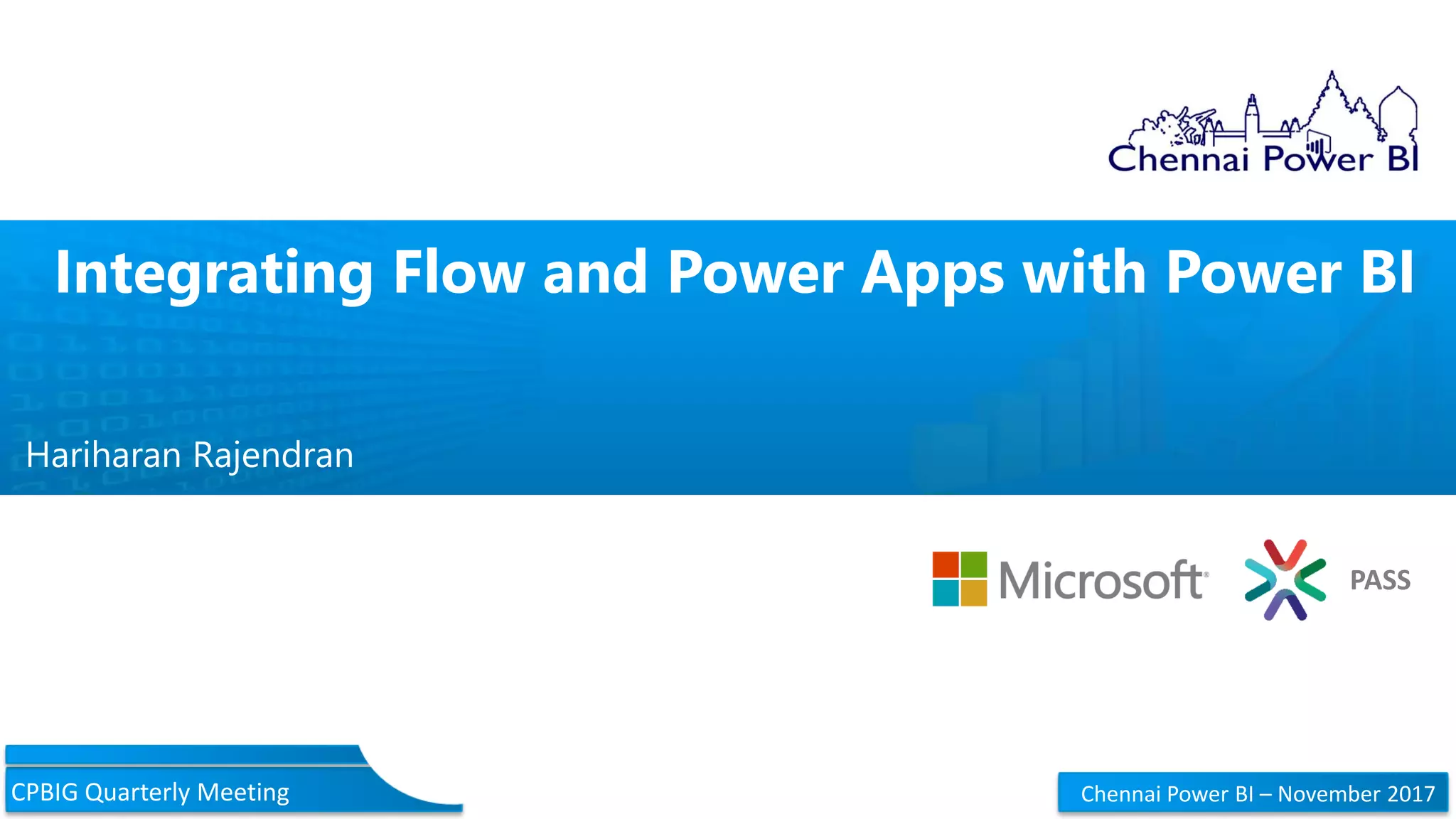 Integrating flow and power apps with power bi | PPT