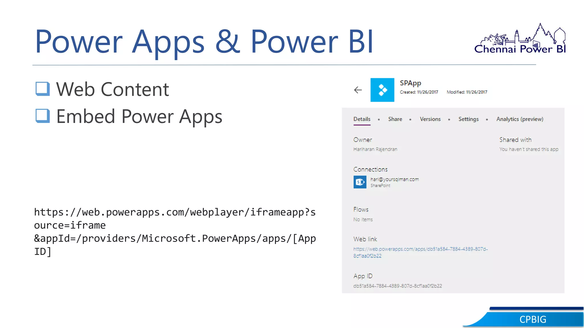 Integrating flow and power apps with power bi | PPT