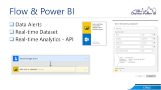 Integrating flow and power apps with power bi | PPT