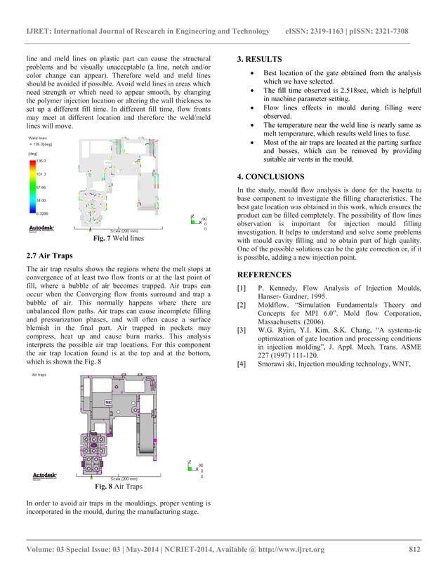 Integrating flow simulation for injection moulding component basetta tu base | PDF