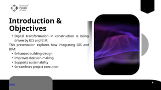 Enhancing Building Design: The Power of GIS and BIM Integration | PPTX