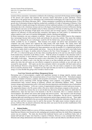 Integrating ict in library management design and development of an ...