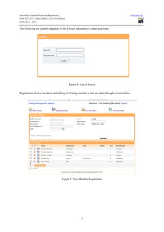 Integrating ict in library management design and development of an ...