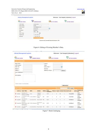 Integrating ict in library management design and development of an ...