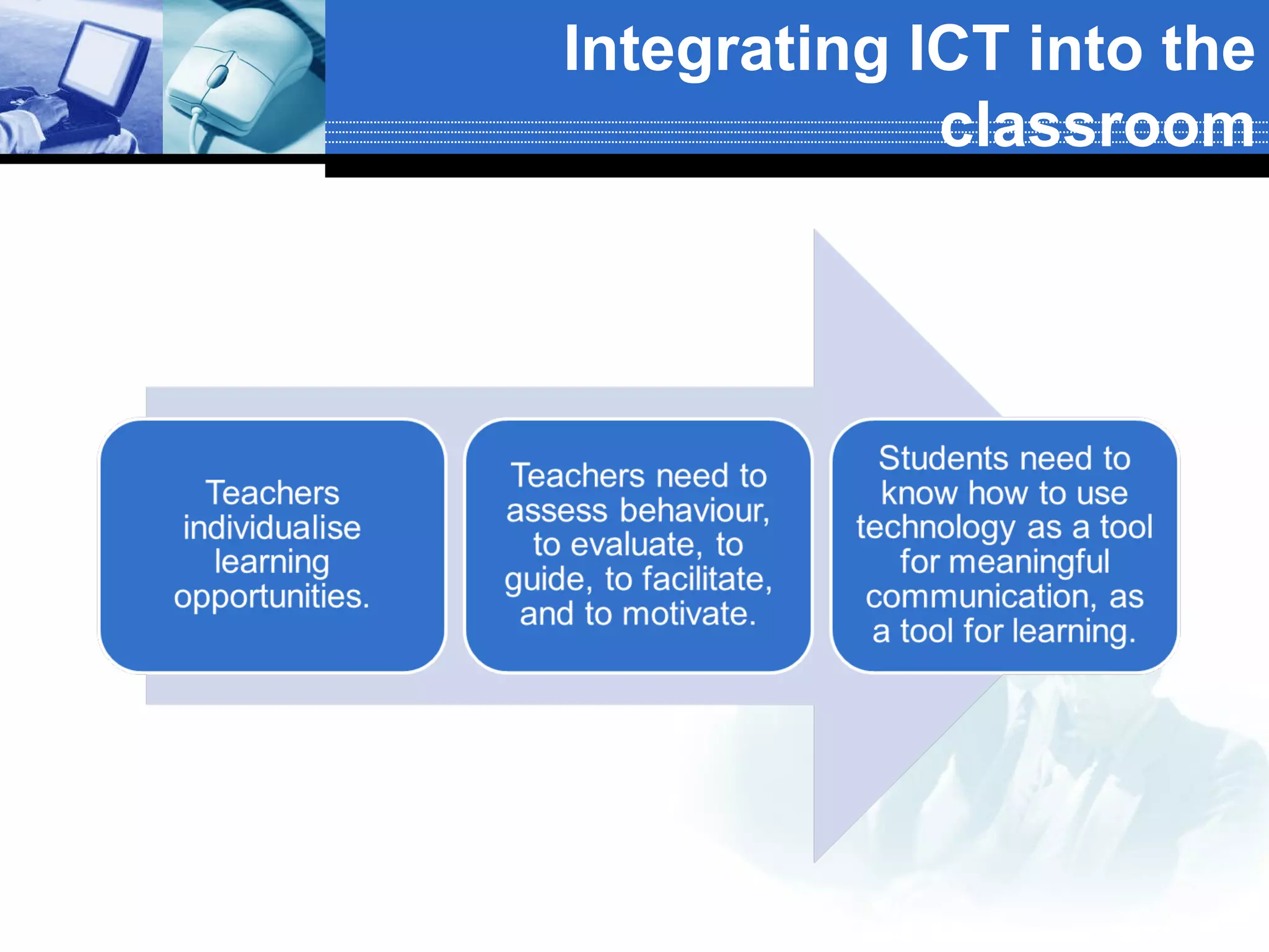 Integrating ict into the classroom with qt | PPT
