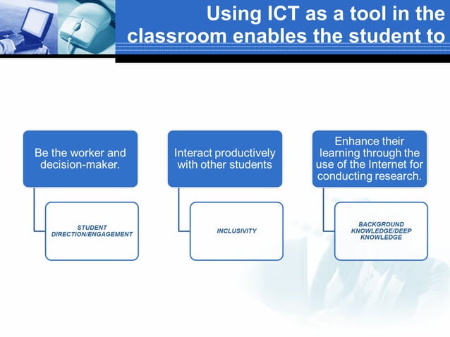 Integrating ict into the classroom with qt | PPT