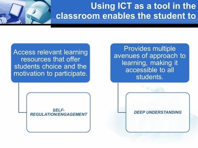 Integrating ict into the classroom with qt | PPT