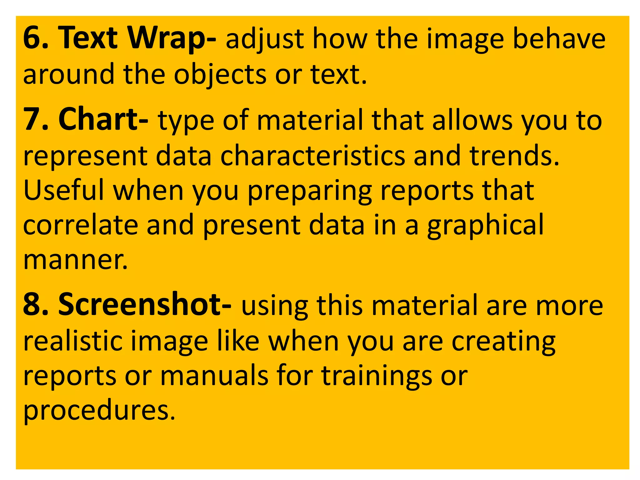 Integrating images and external material | PPTX