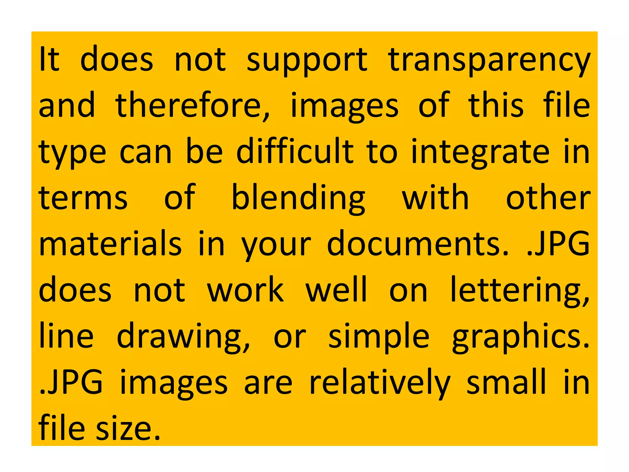 Integrating images and external material | PPTX
