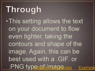 Integrating images and external material | PPTX