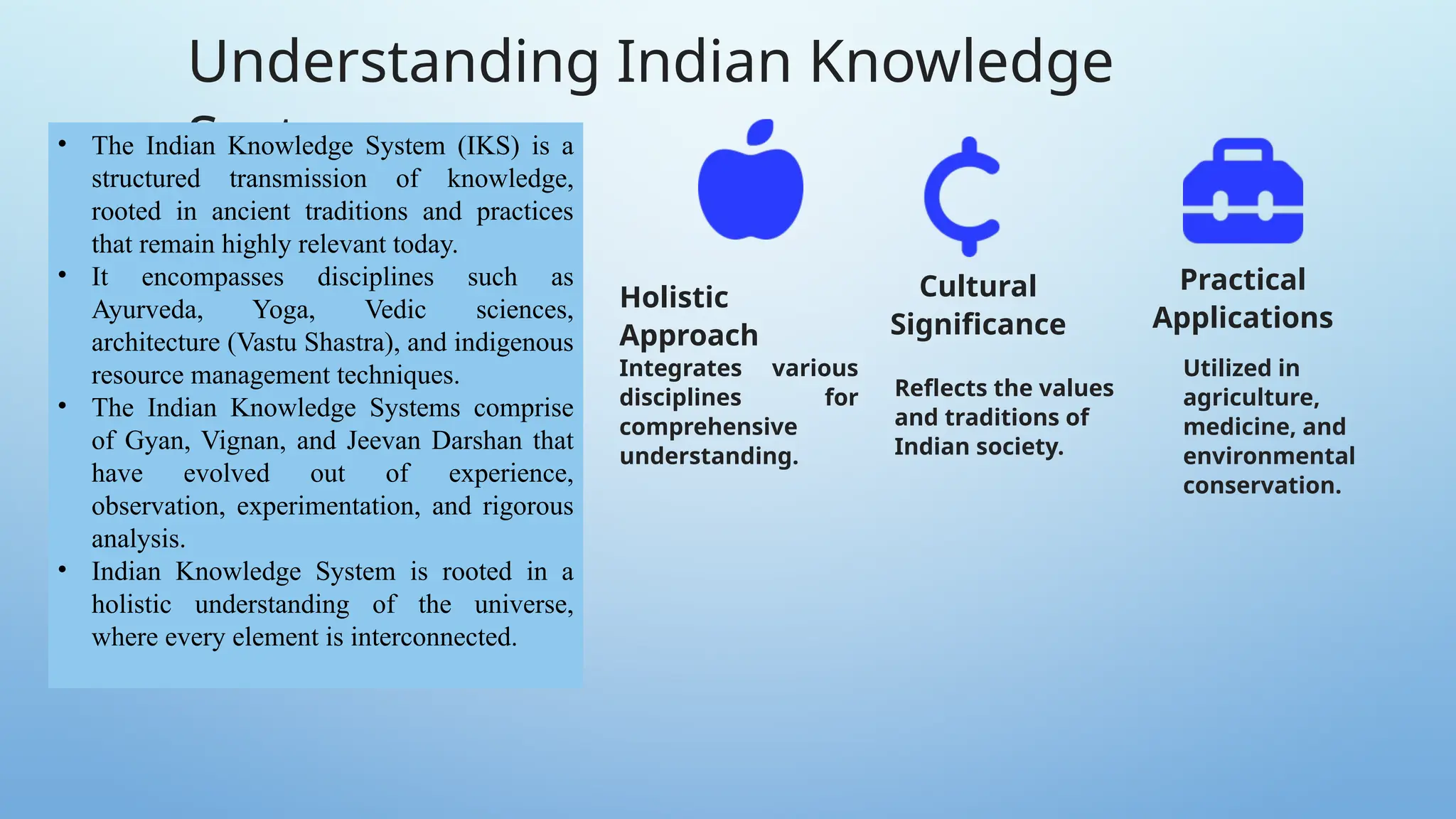Integrating Indian Knowledge system .pptx