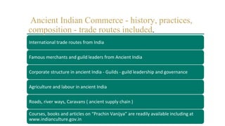 Integrating Indian Knowledge System into Commerce and Business Texts (8 ...