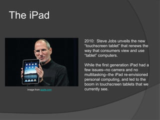 Integrating iPads and Tablets into Library Services | PPT