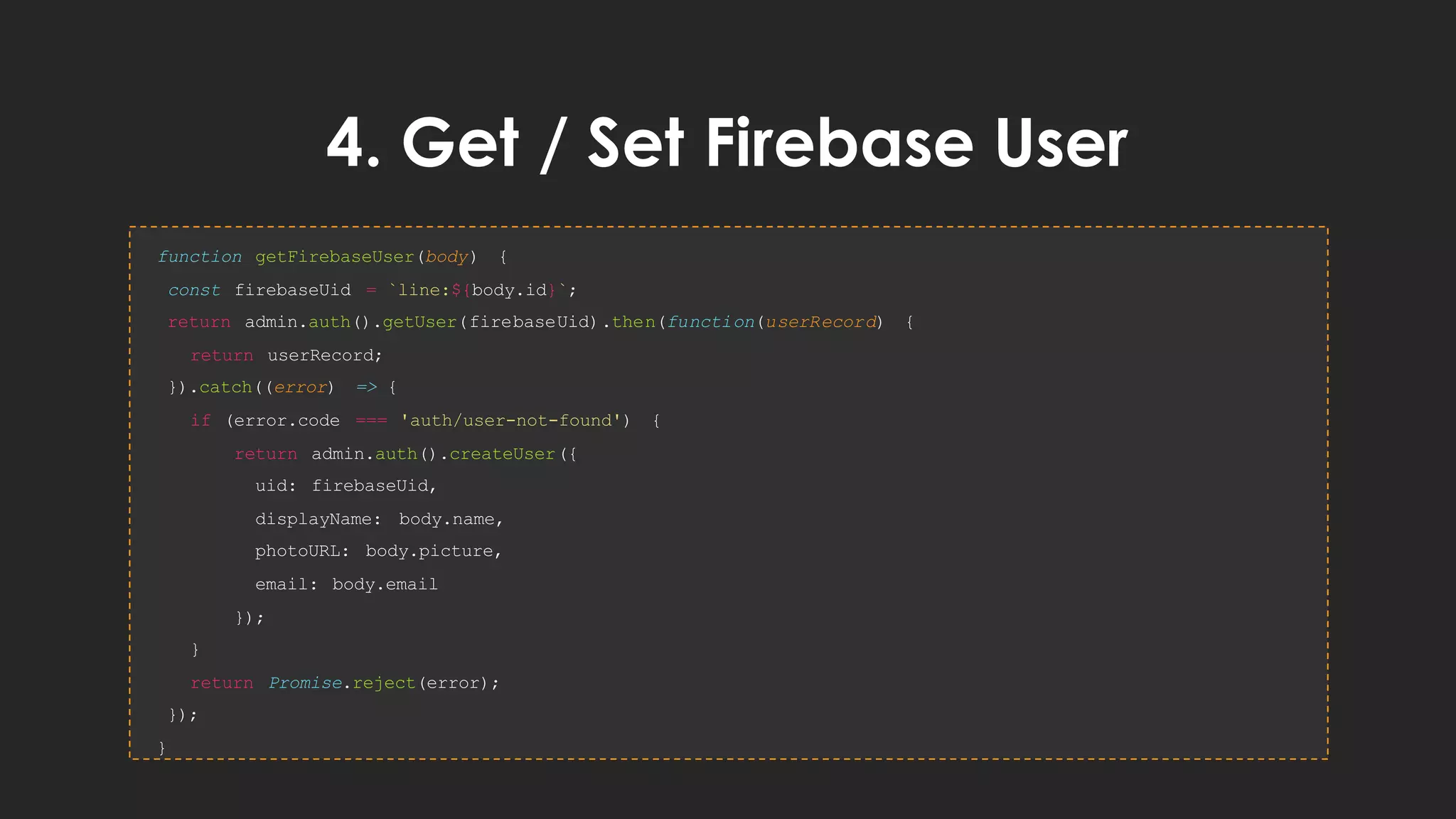 Integrating LINE Login with Firebase | PPT