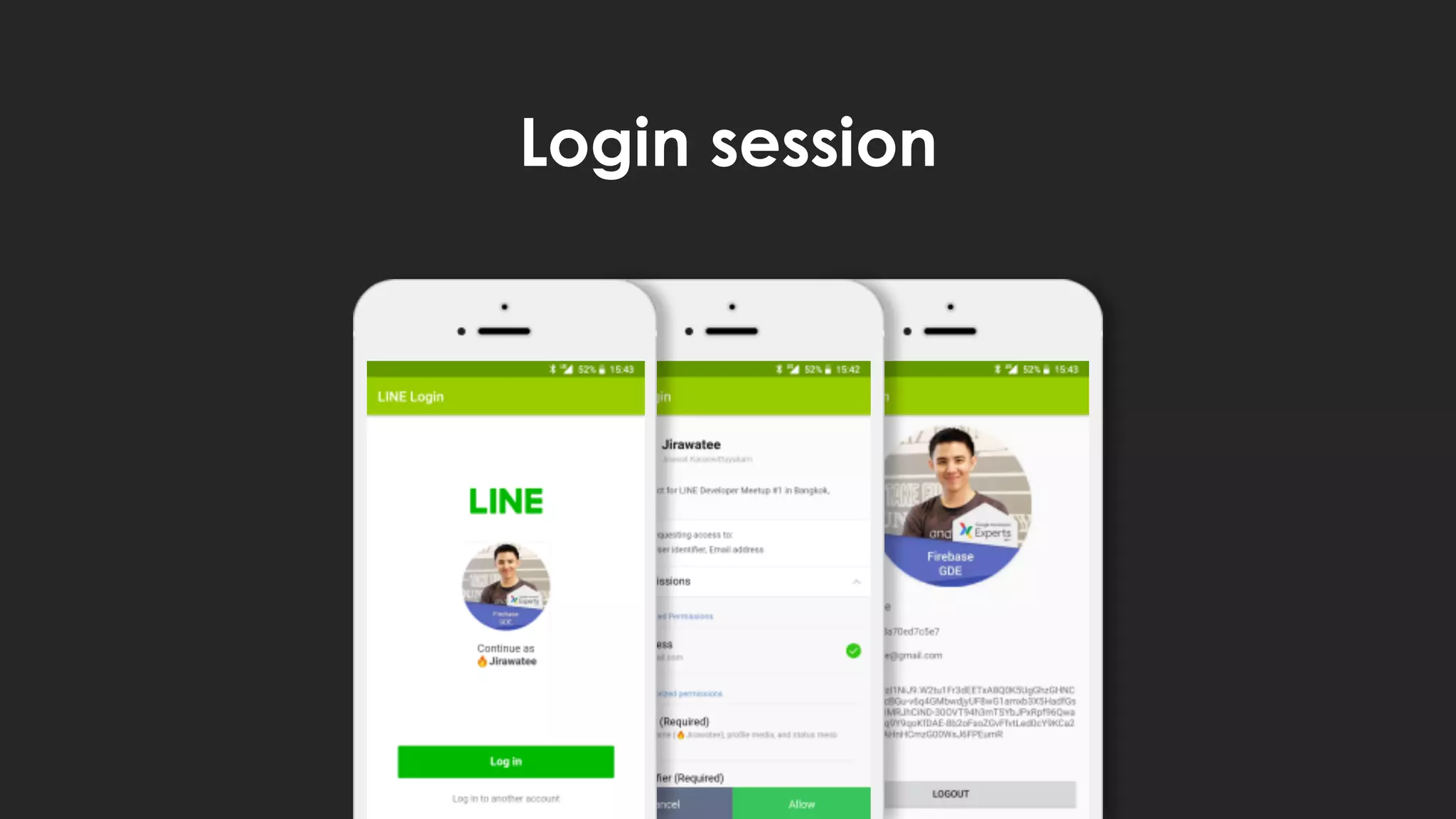Integrating LINE Login with Firebase | PPT
