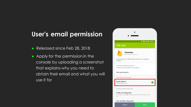 Integrating LINE Login with Firebase | PPT | Free Download