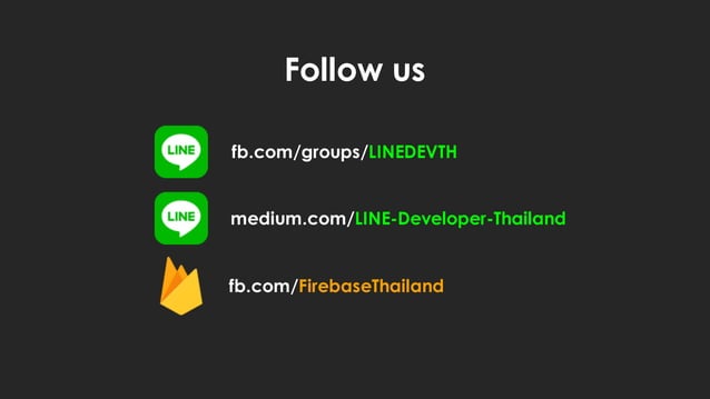Integrating LINE Login with Firebase | PPT