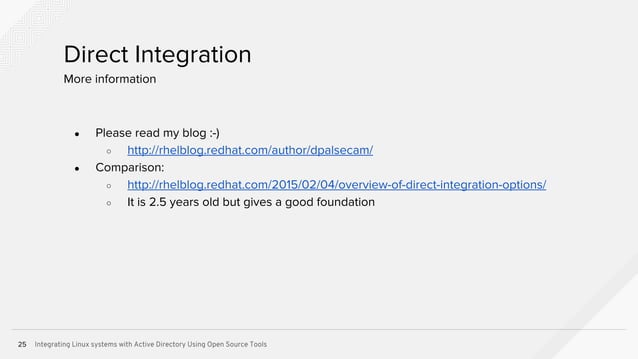 Integrating Linux Systems With Active Directory Using Open Source Tools