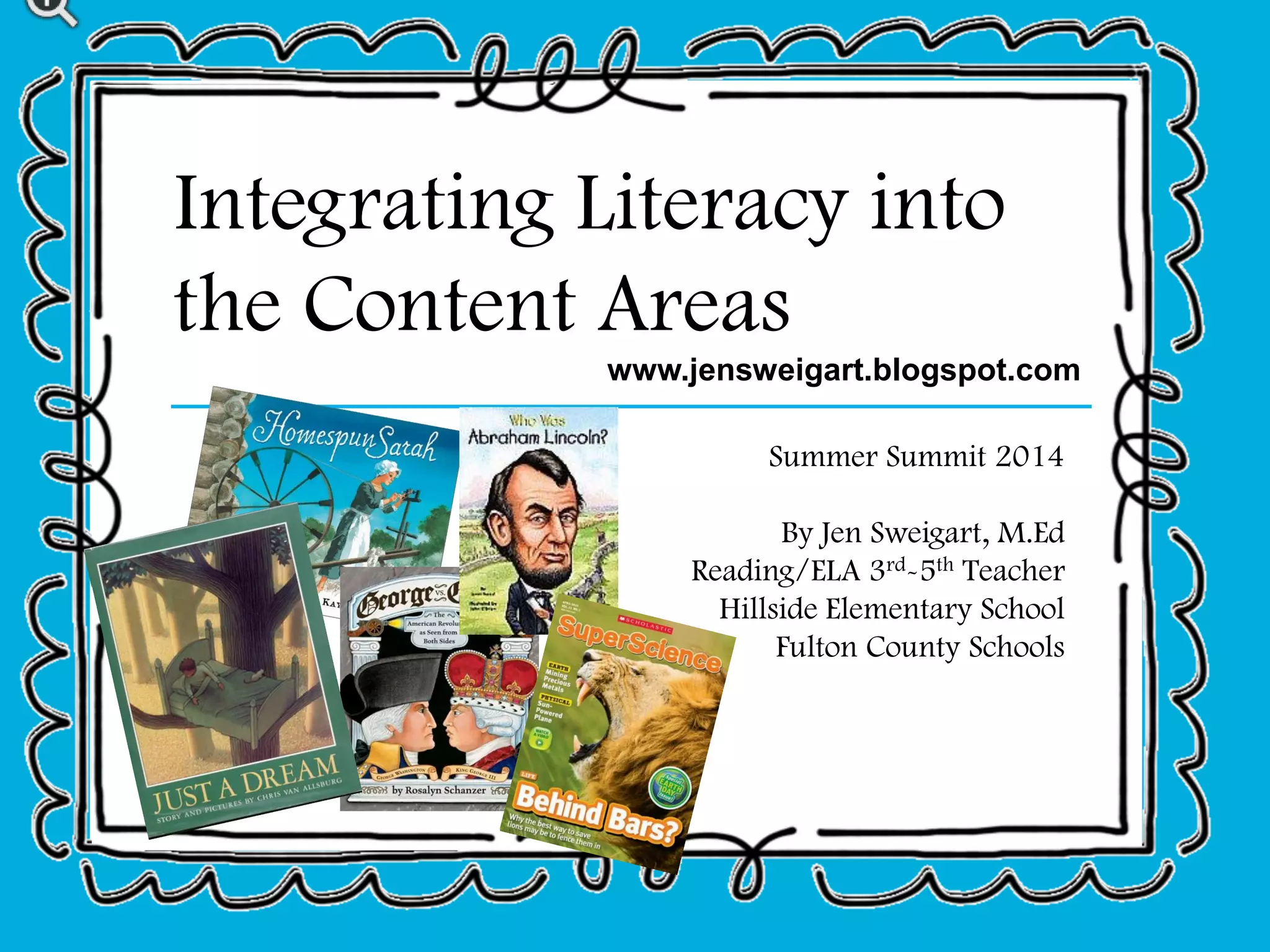 Integrating Literacy Across the Curriculum | PDF