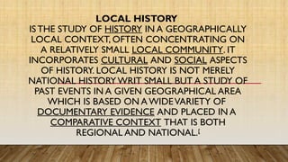 Integrating local history in Araling Panlipunan.pptx