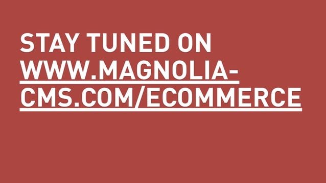 Integrating Magnolia CMS with e-commerce platforms | PDF