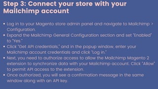 Integrating Mailchimp with Magento 2- Step by Step Process.pdf | Email | Internet