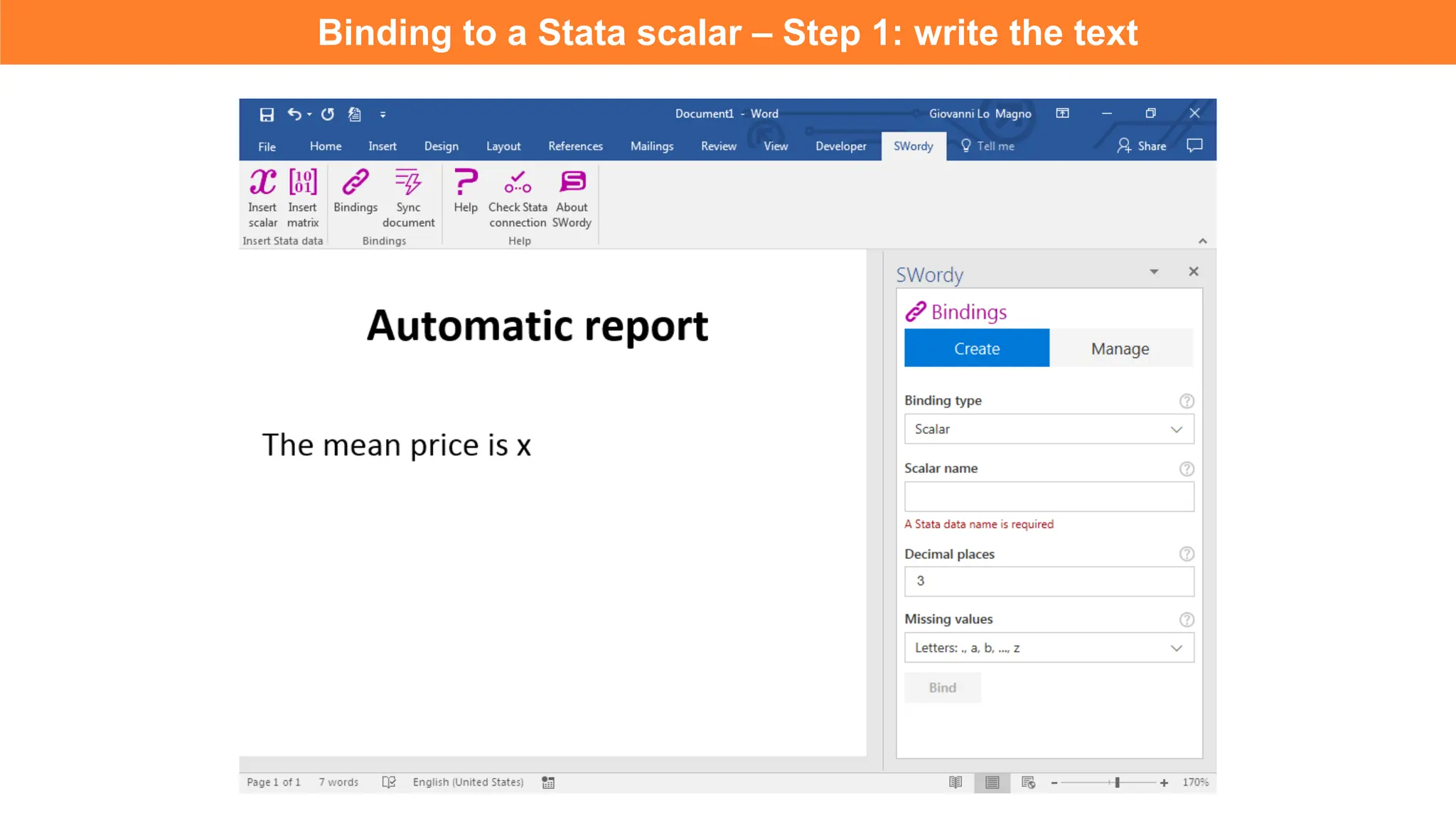 Integrating Microsoft Office and Stata.pdf | Internet | Computing
