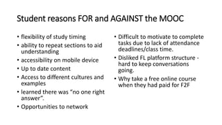 Integrating moo cs into university practice | PPT