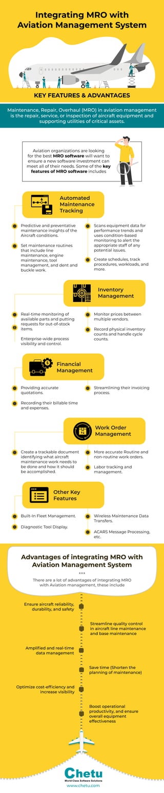 Integrating MRO with Aviation Management System: Key Features & Advantages | PDF | Aviation ...