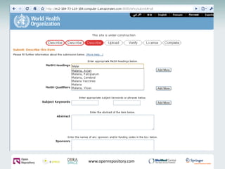 Integrating multilingual capabilities into an institutional repository ...