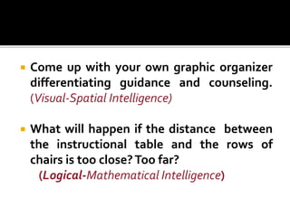 Integrating multiple intelligences in assessment | PPTX | Educational ...