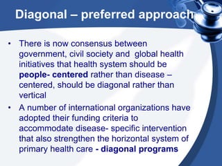 Integrating NCDs and RHD in diagonal program | PPTX