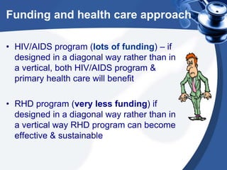 Integrating NCDs and RHD in diagonal program | PPTX | Infectious ...