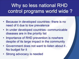 Integrating NCDs and RHD in diagonal program | PPTX | Infectious ...