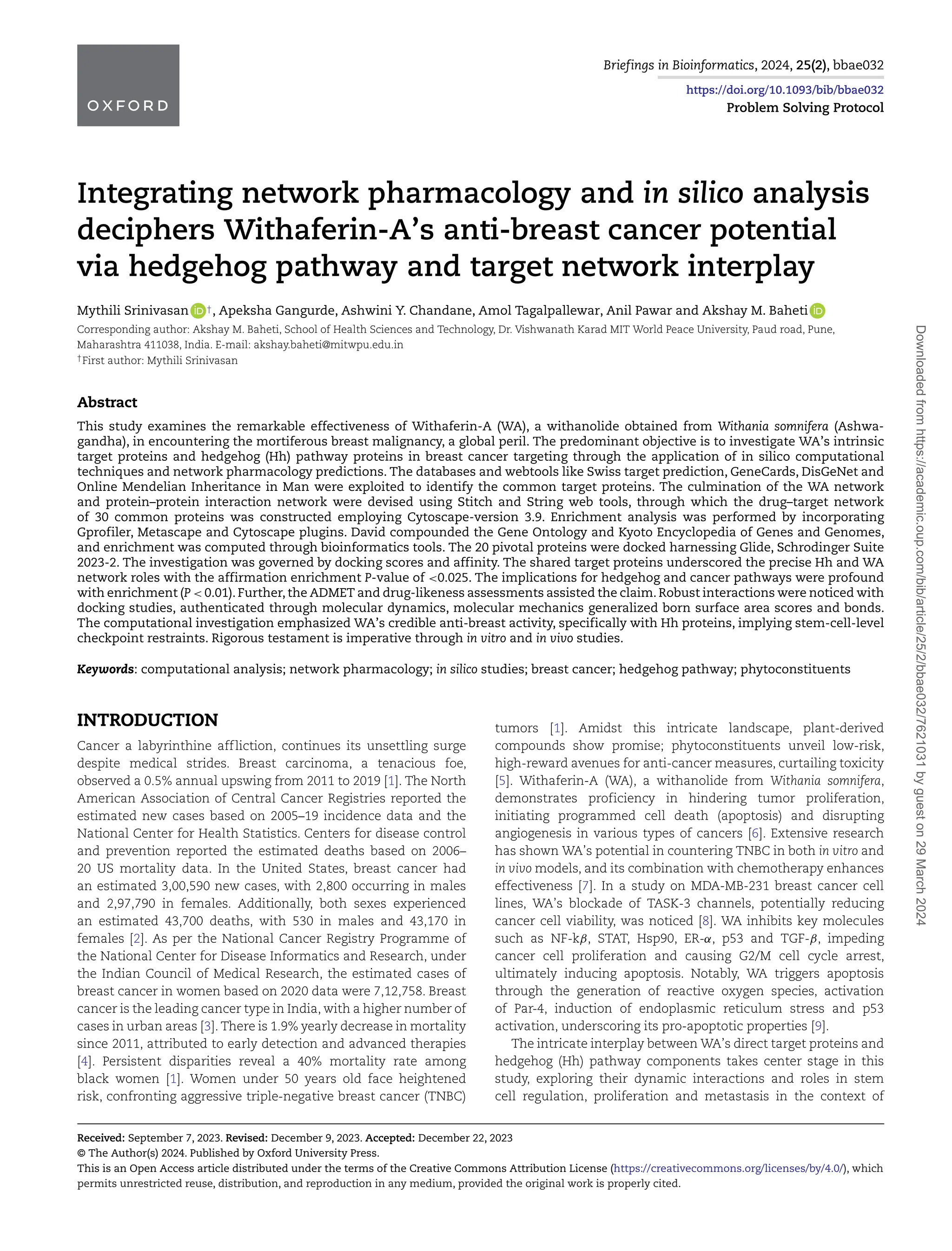 Integrating network pharmacology and in silico analysis.pdf
