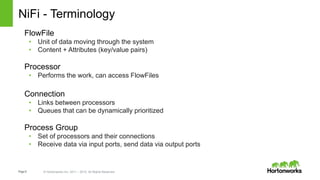Integrating NiFi and Flink | PPTX | Web Development | Internet