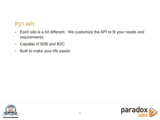 Integrating P21 With Magento | PPTX | Computing | Technology & Computing