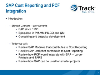 Integrating PCF with SAP | PPTX
