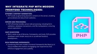 Integrating PHP with Modern Frontend Technologies PPT.pdf