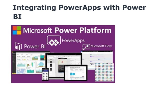 Integrating power apps with power bi | PPTX