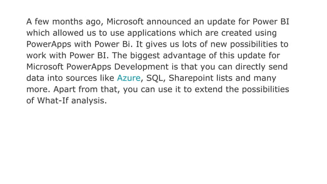 Integrating power apps with power bi | PPT Integrating power apps with power bi | PPT