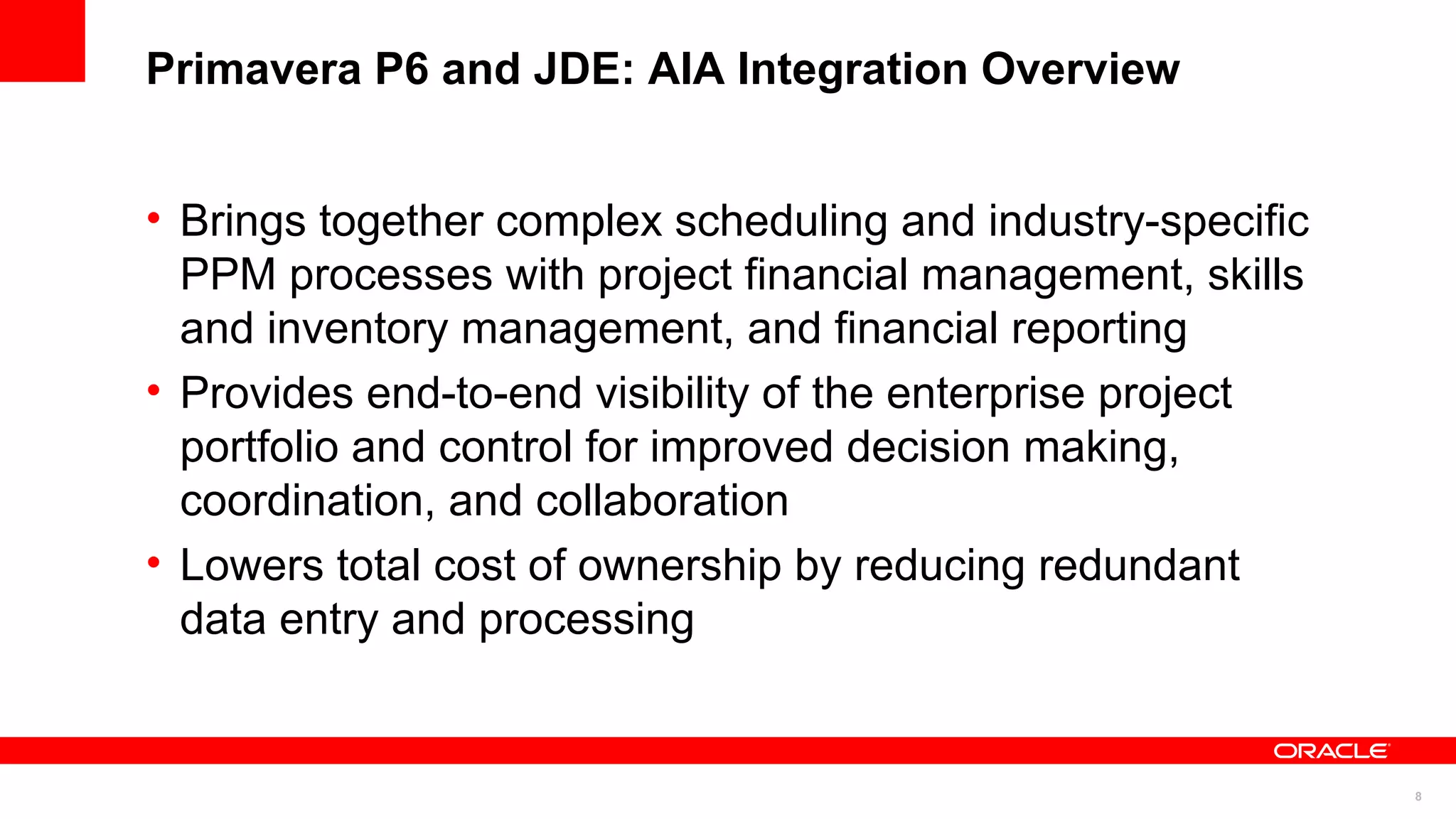 Integrating primavera p6 with oracle erp which technology path is right ...