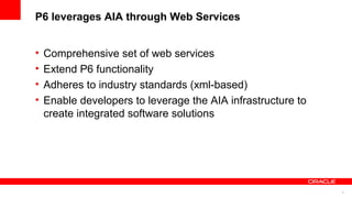 Integrating primavera p6 with oracle erp which technology path is right ...