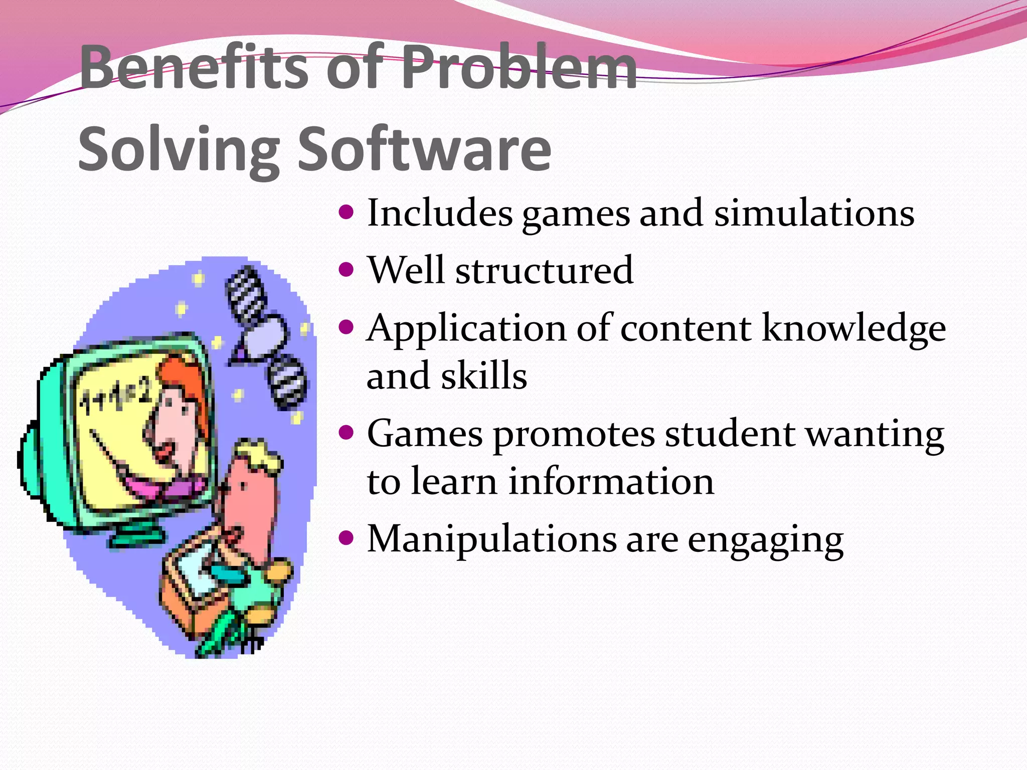 Integrating Problem Solving And Educational Software | PPTX | Educational Assessment | Education
