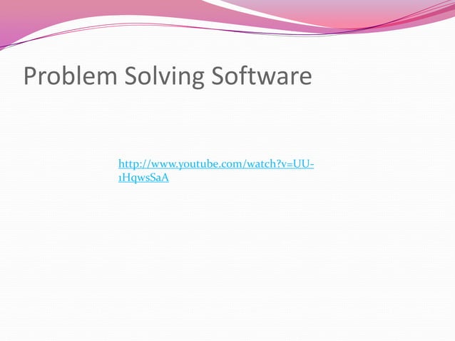 Integrating Problem Solving And Educational Software | PPTX ...